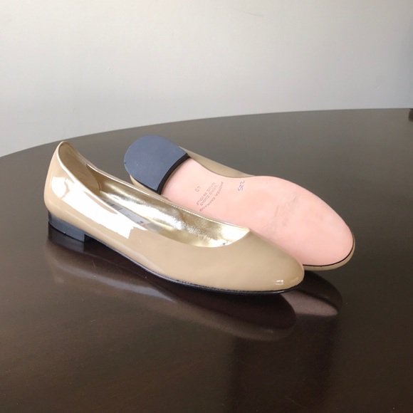 Andrea Carrano | Shoes | Andrea Carrano Nude Patent Leather M Ballet ...